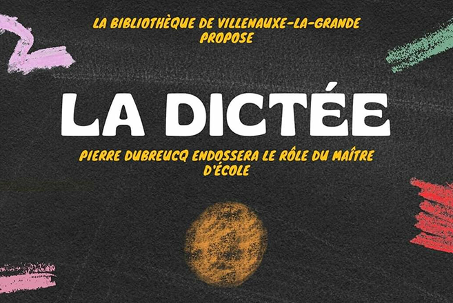 Villenauxe-la-Grande - DICTÉE DE LA RENTRÉE 2024